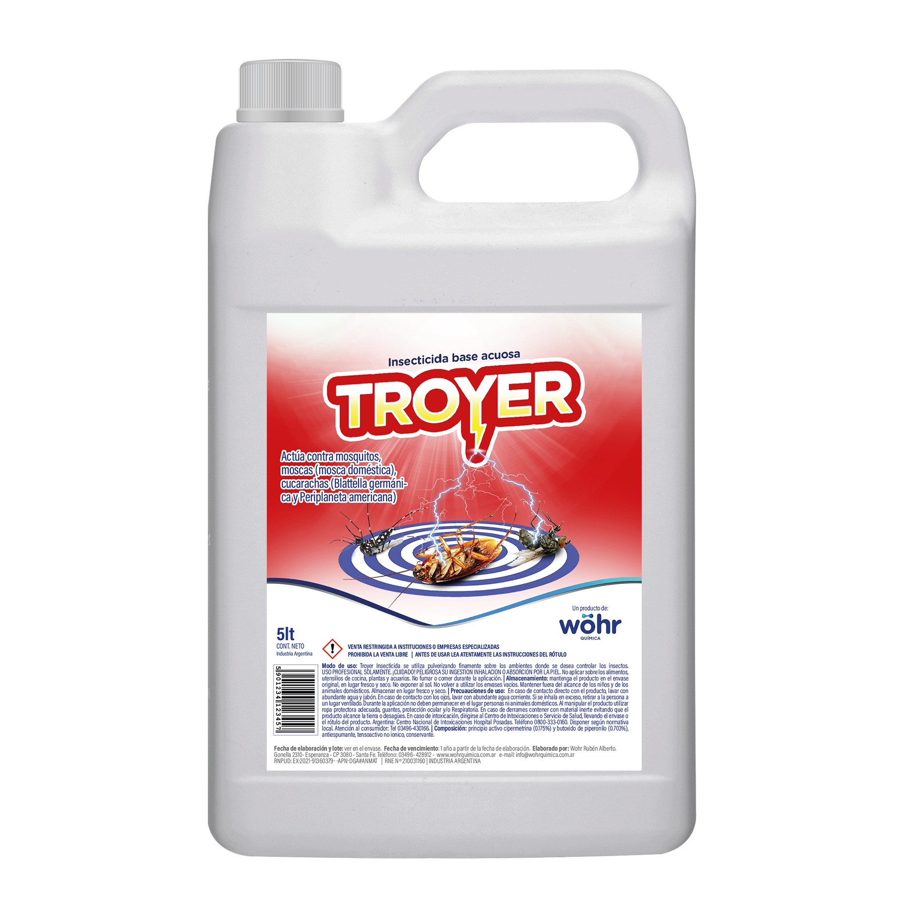 Troyer 5 lt – Wohr Hogar